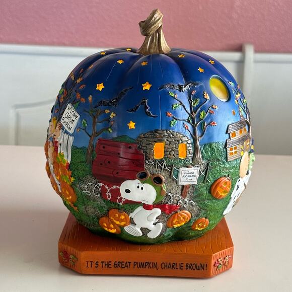 Danbury Mint | Holiday | Peanuts Danbury Mint Its The Great Pumpkin ...